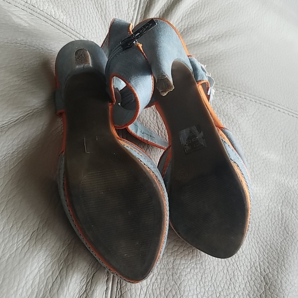 CG shoes | Shoes | Denim High Heel Shoes | Poshmark